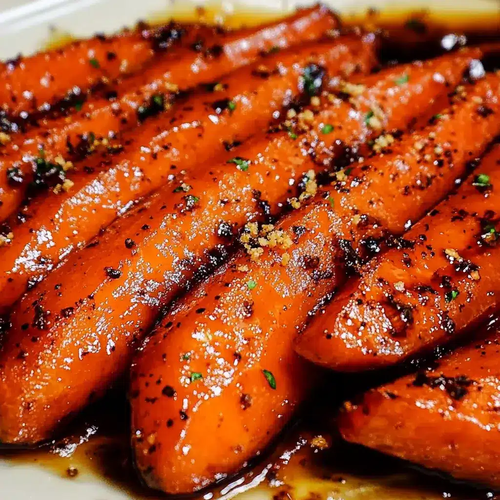 Maple-Glazed Roasted Carrots - Red Recipe