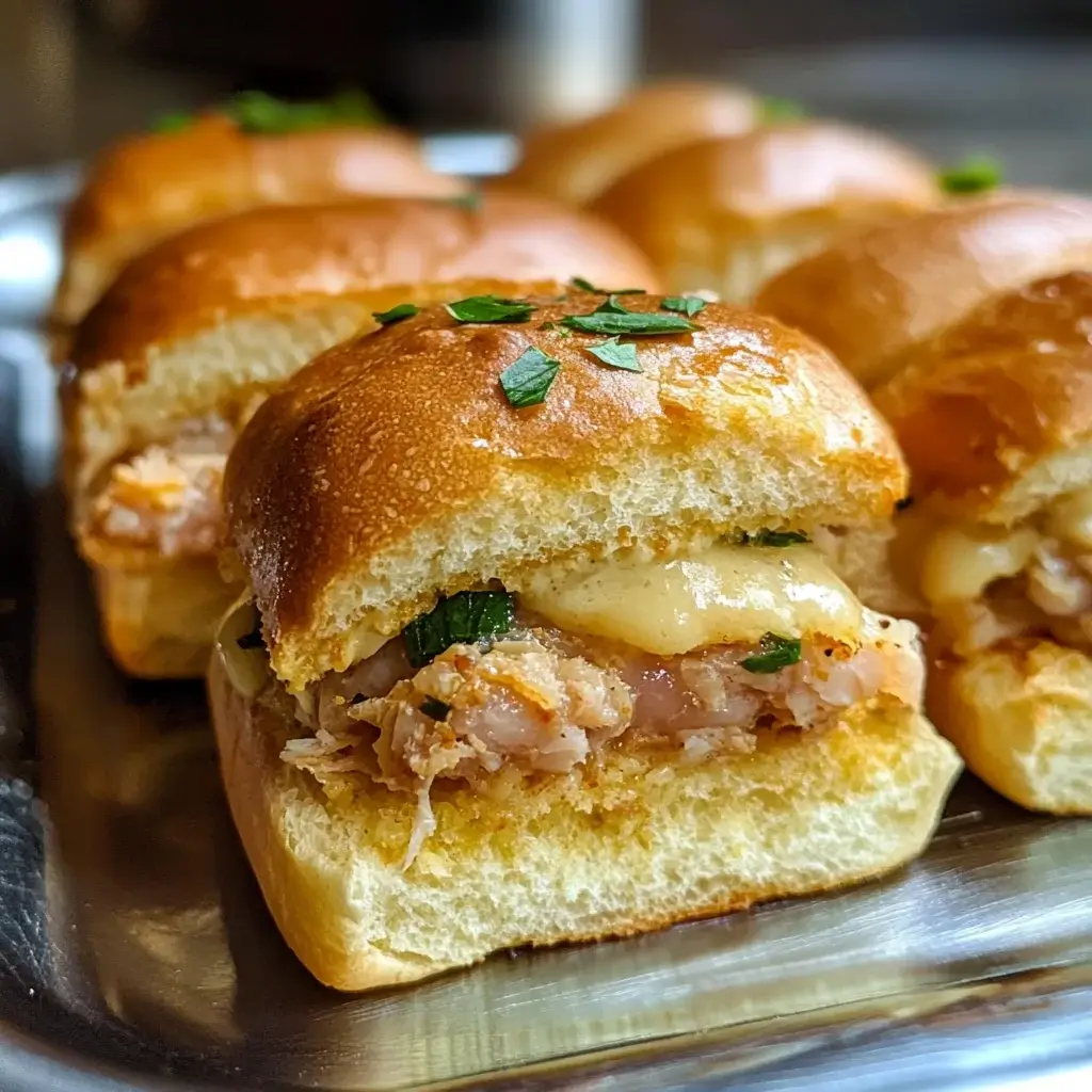 Mini Tuna Melt Sliders - Red Recipe