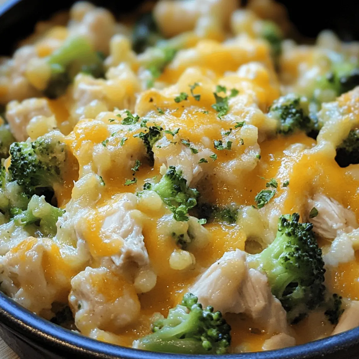 Ultimate Creamy Comforting Cheesy Chicken Broccoli Casserole