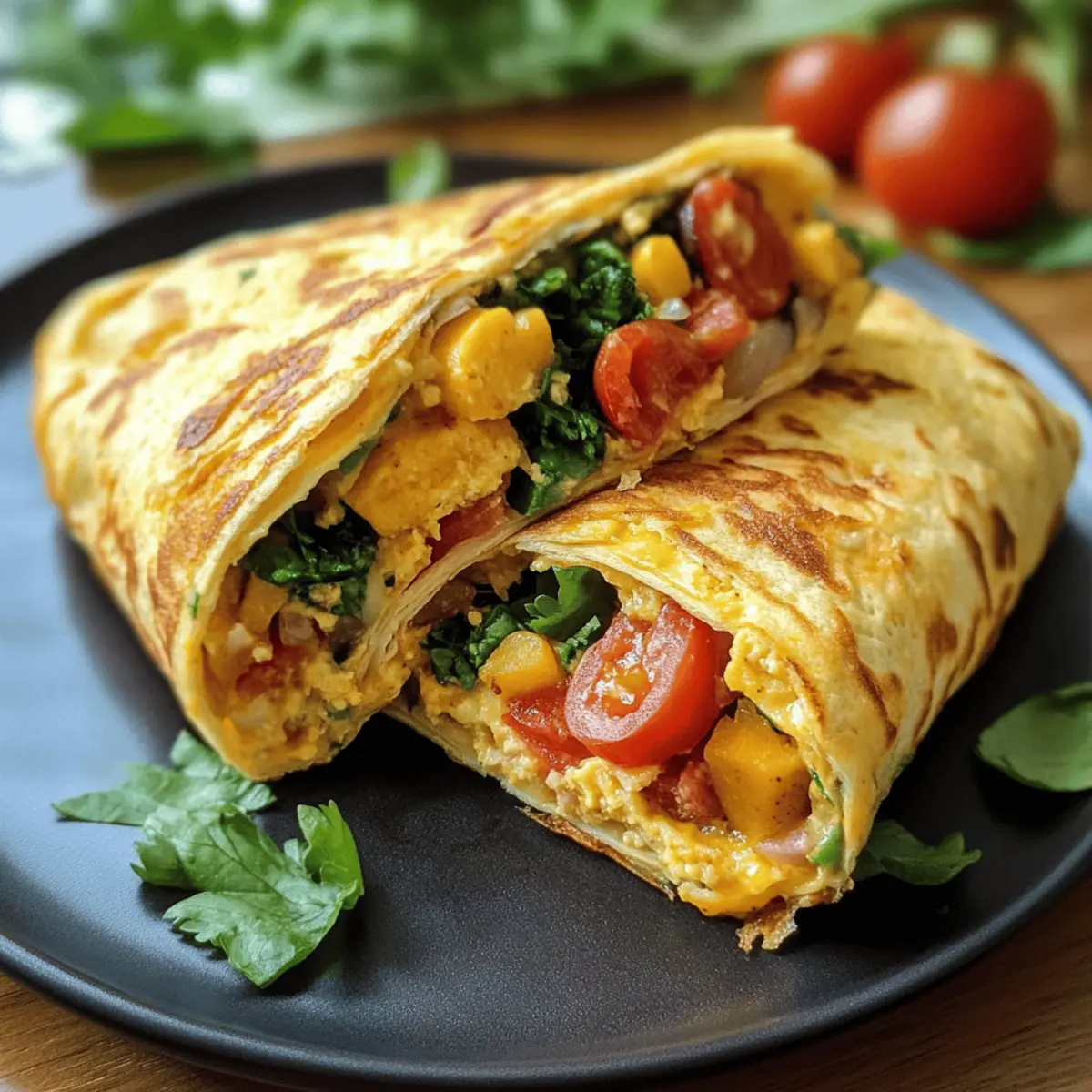 Ultimate Delicious Veggie Omelette Wrap Easy for Busy Mornings