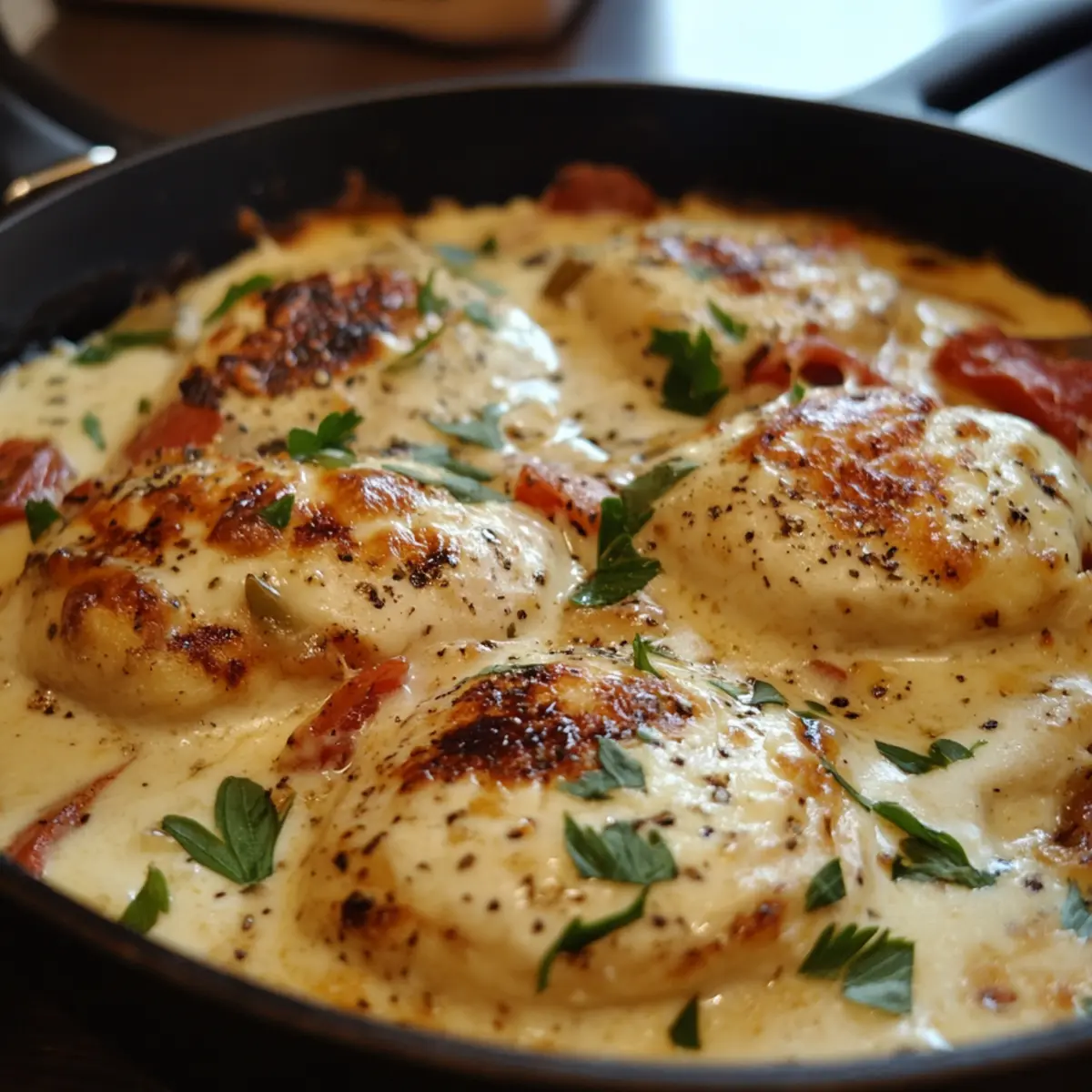 Best Creamy Mozzarella Baked Chicken Skillet for Cozy Dinners